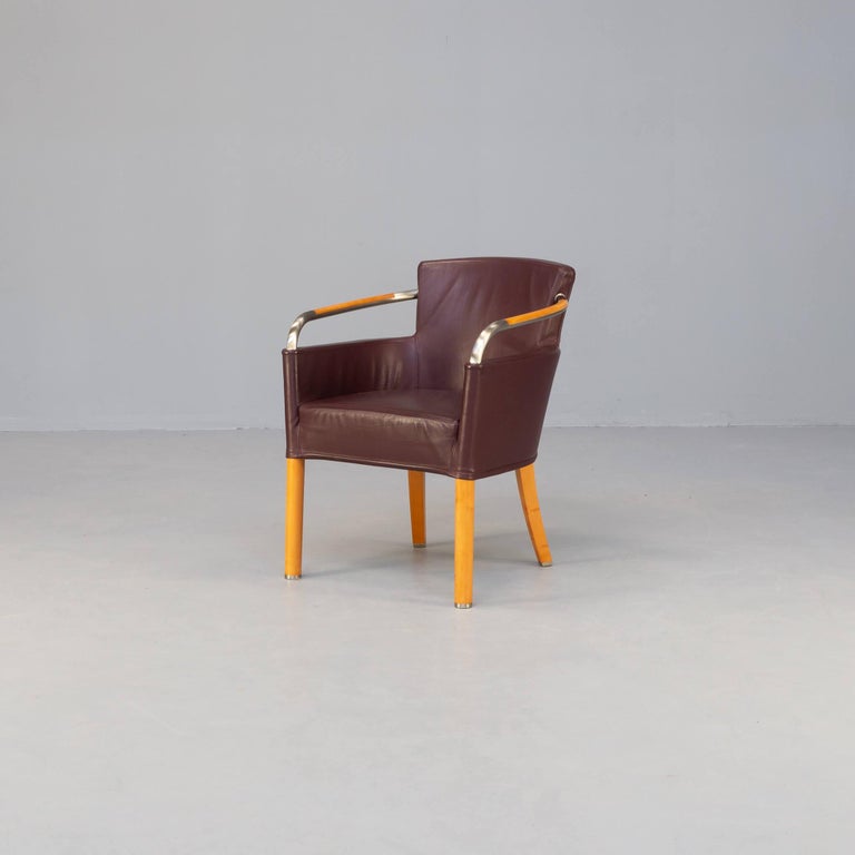 Massimo Scolari ‘Liba’ Dining Chair for Giorgetti Set/6 For Sale at 1stDibs