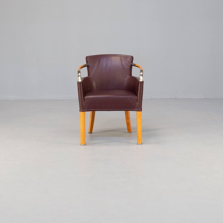 Massimo Scolari ‘Liba’ Dining Chair for Giorgetti Set/6 For Sale at 1stDibs