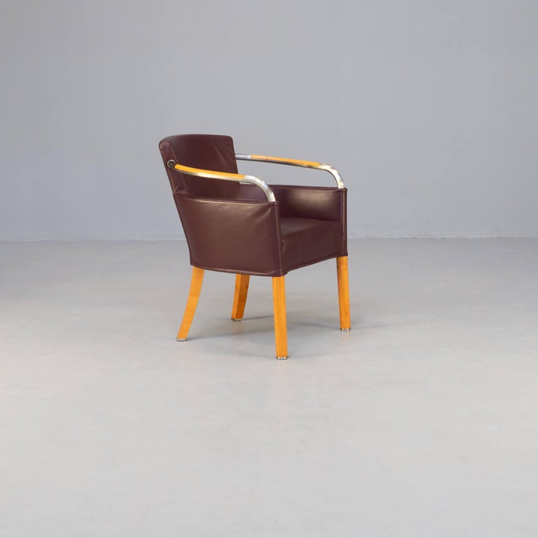 Massimo Scolari ‘Liba’ Dining Chair for Giorgetti Set/6 For Sale at 1stDibs