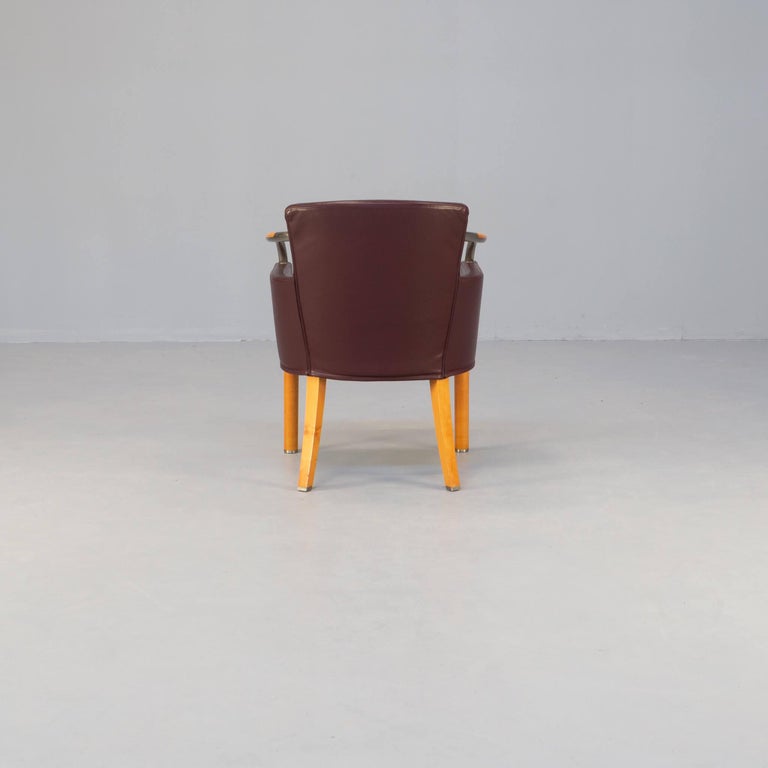 Massimo Scolari ‘Liba’ Dining Chair for Giorgetti Set/6 For Sale at 1stDibs