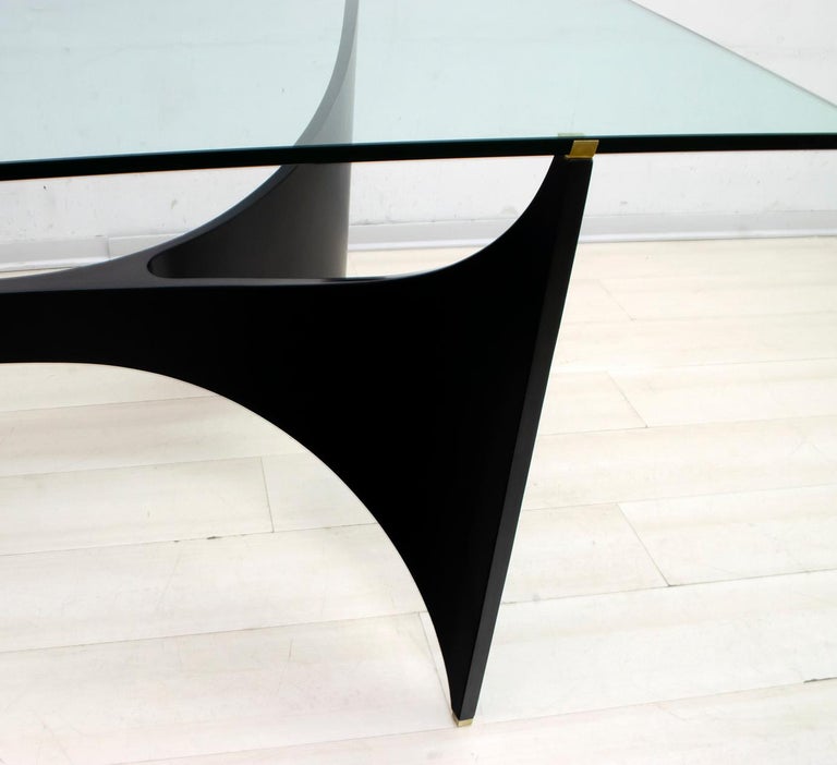 Massironi Manfredo Mid-Century Modern Italian Lacquered Dining Table ...