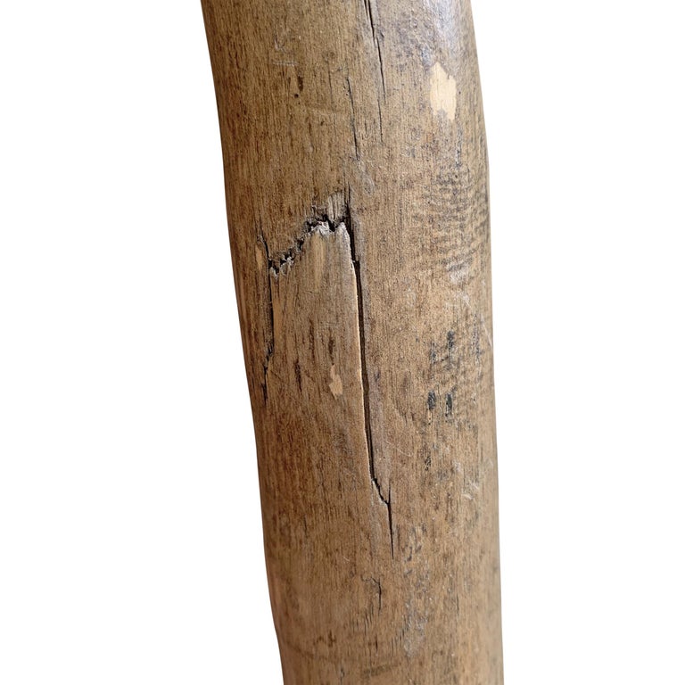 Massive 19th Century French Pitchfork on Custom Wall Mount at 1stDibs