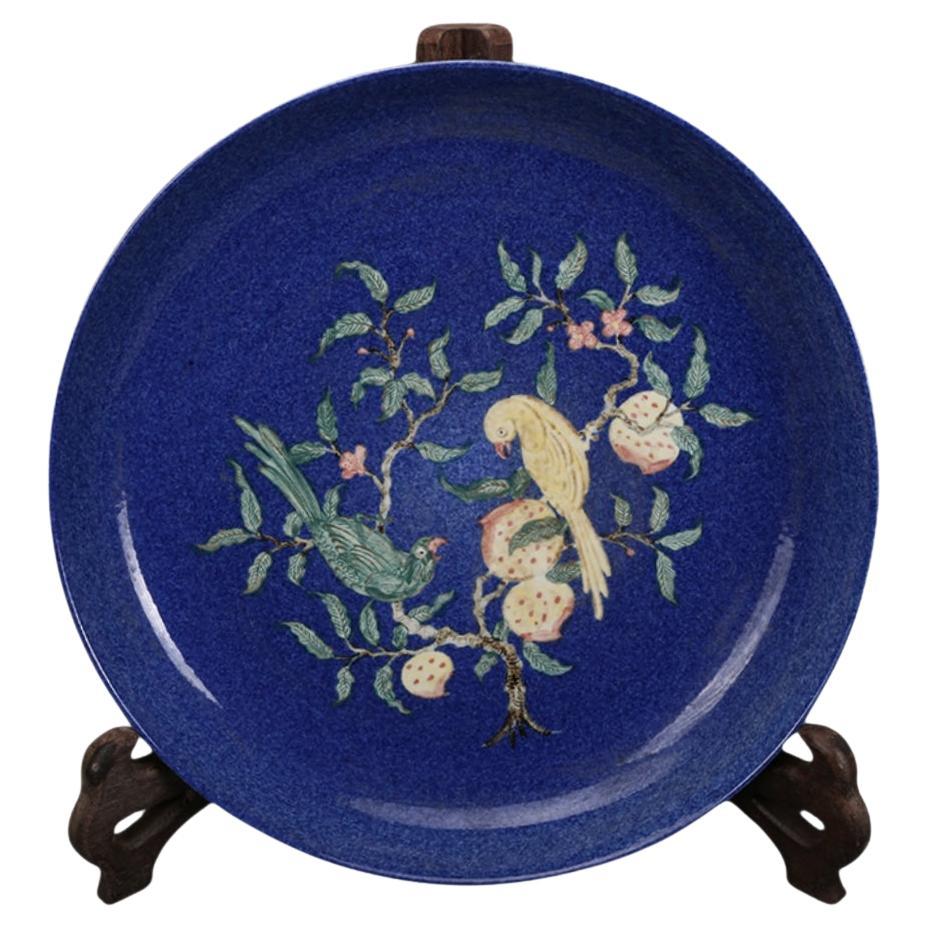 Chinese Handmade Porcelain Enamel Flowers Auspicious Poem Vase For Sale ...