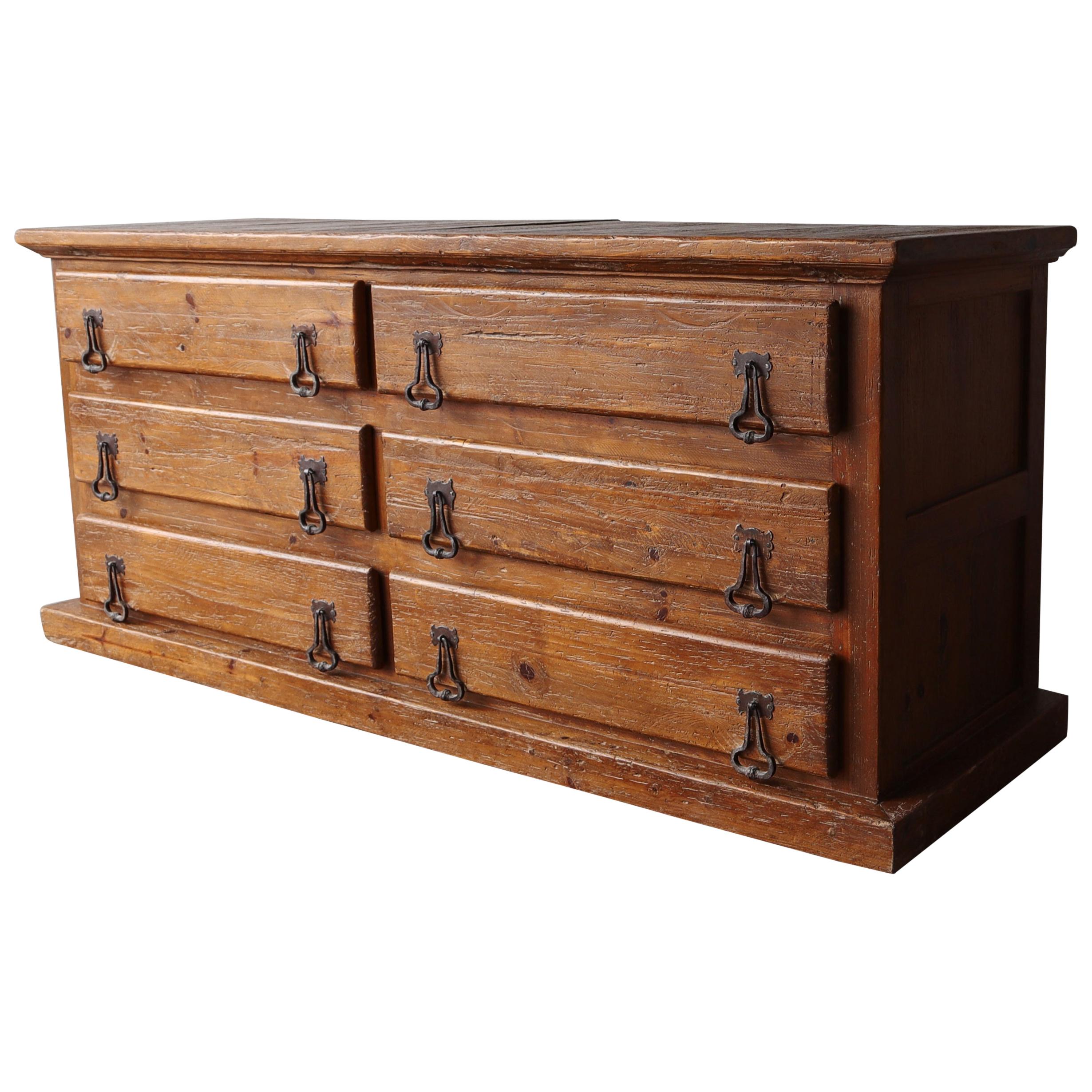 Olavi Hanninen Wabi Sabi Primitive Sideboard for Miko Nupponen at 1stDibs