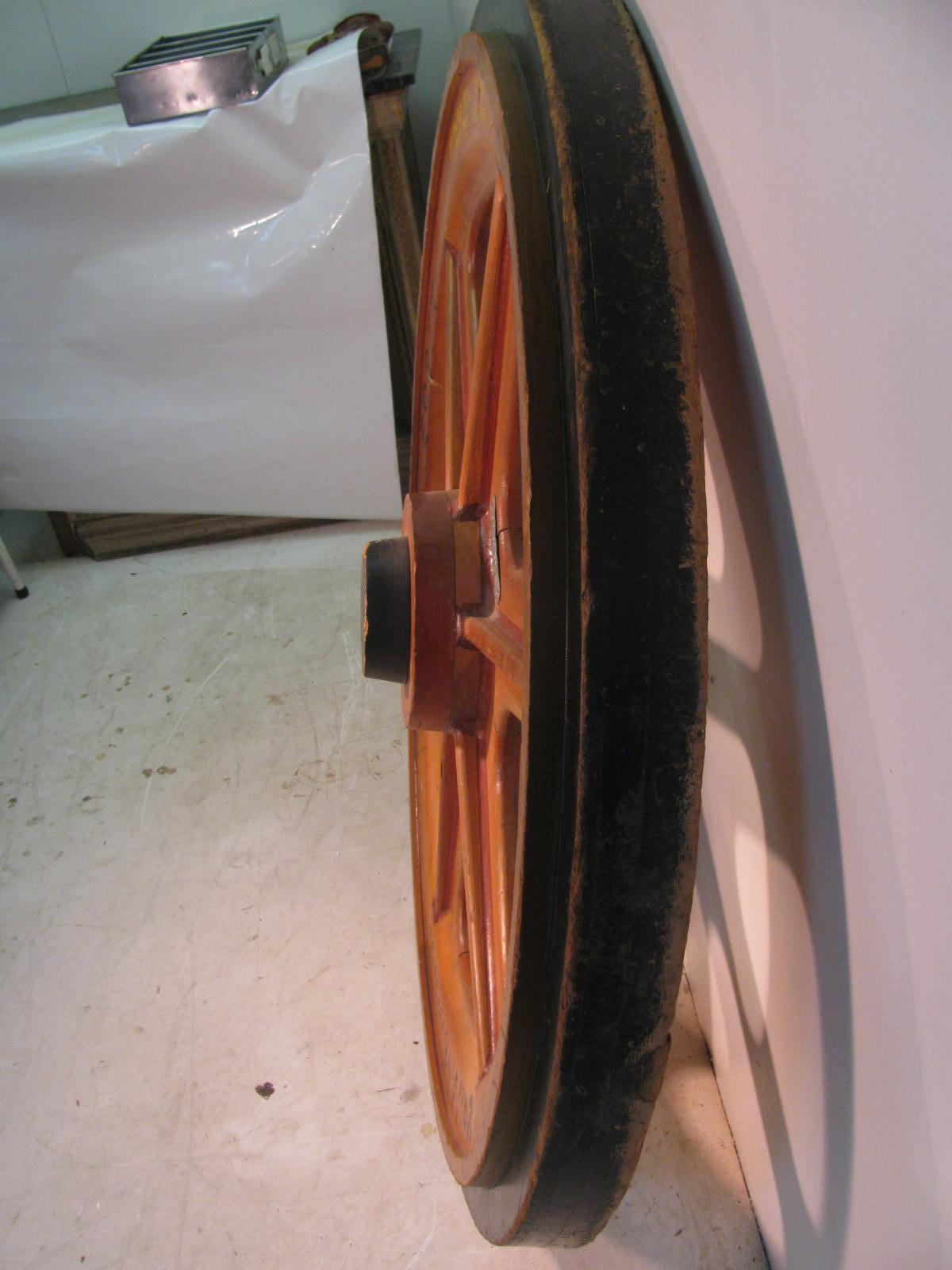 19thC Massive Industrial Antique Architectural Handmade Foundry Gear ...