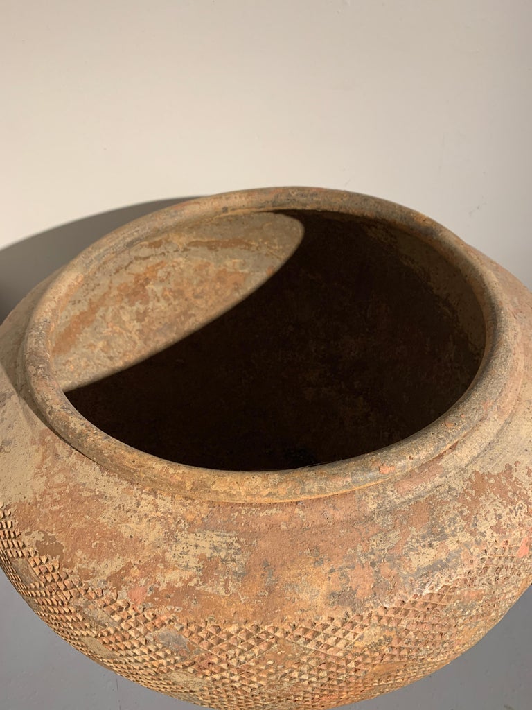 Massive Chinese Eastern Han Dynasty Impressed Pottery Jar '25-220 AD ...