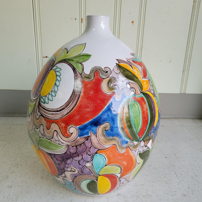 Massive DeSimone Italian Floor Vase For Sale at 1stDibs
