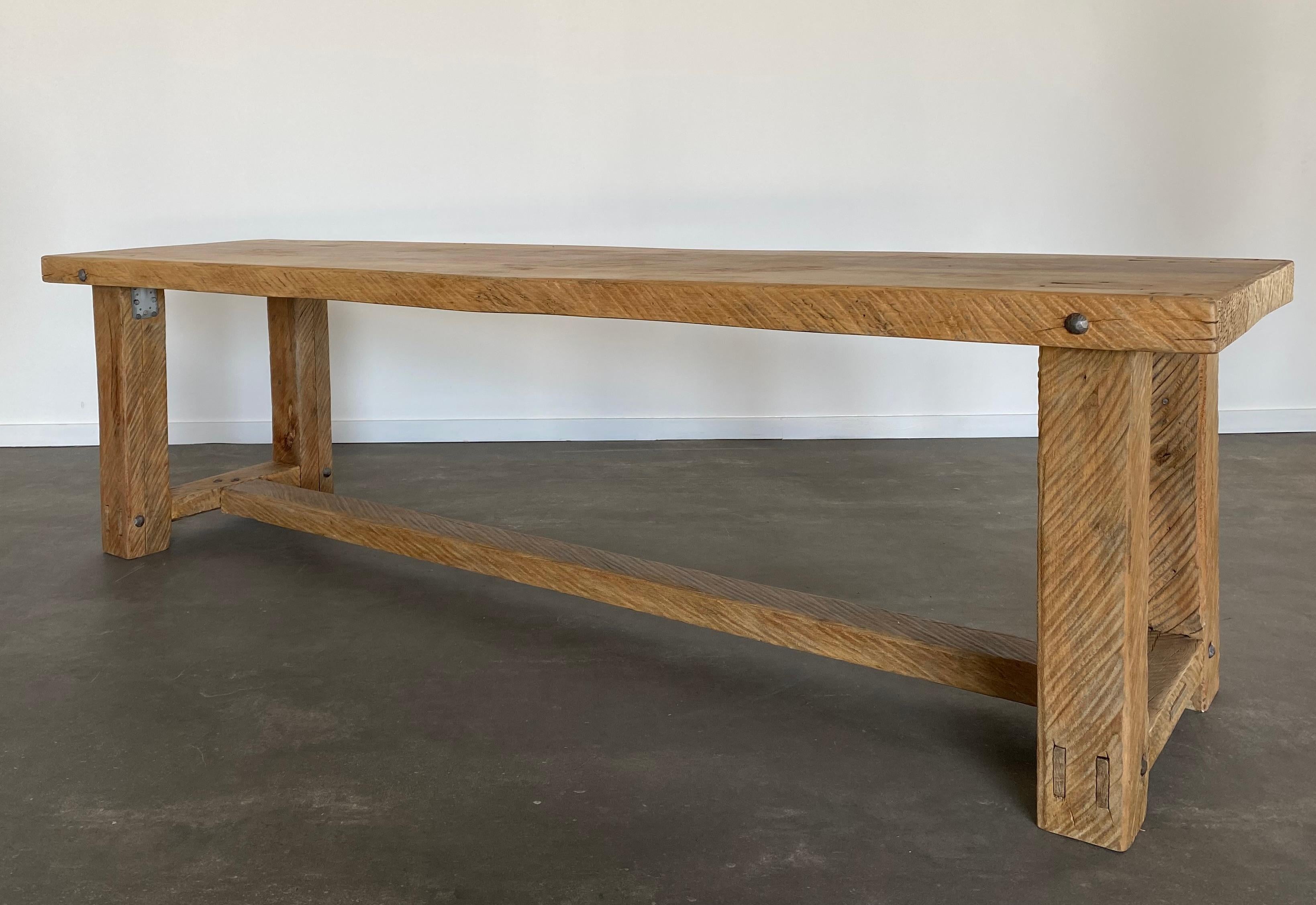 Massive French Dining Room Table / Console For Sale at 1stDibs