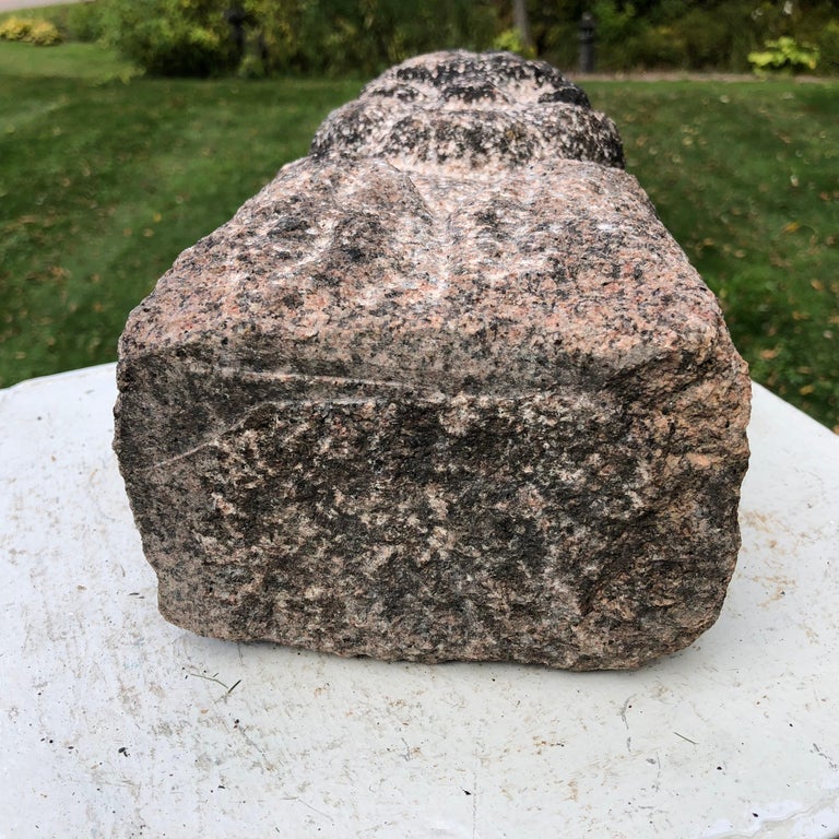 Massive Hand Carved Stone "Human Effigy" Figure Sculpture at 1stDibs