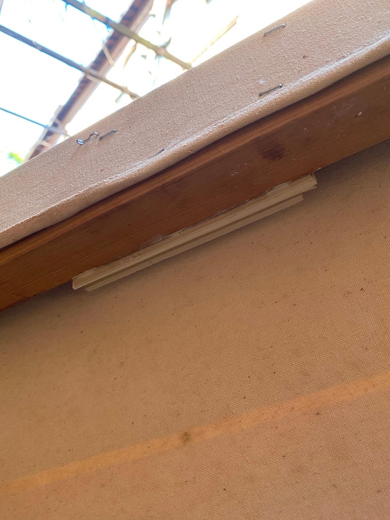 Massive 1970 Hard Edge Abstract Shaped Canvas by Don Head For Sale at ...