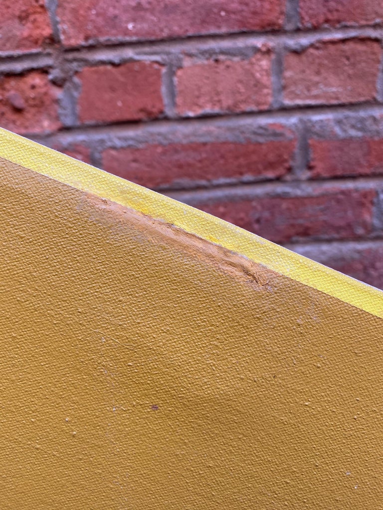 Massive 1970 Hard Edge Abstract Shaped Canvas by Don Head For Sale at ...