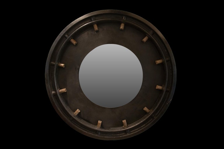 Massive Industrial Internal Gear Convex Mirror For Sale at 1stDibs