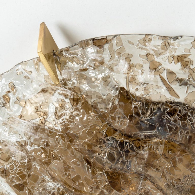 Massive Murano Glass Flushmount, Germany, 1960s For Sale at 1stDibs
