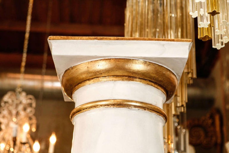 Massive Pair of Italian Columns For Sale at 1stDibs