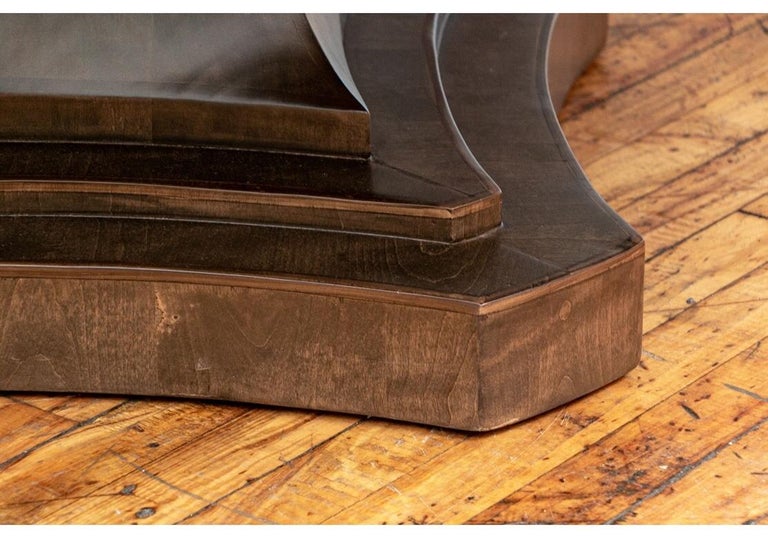 Massive Round Inlaid Dining Table by Gregorius Pineo at 1stDibs