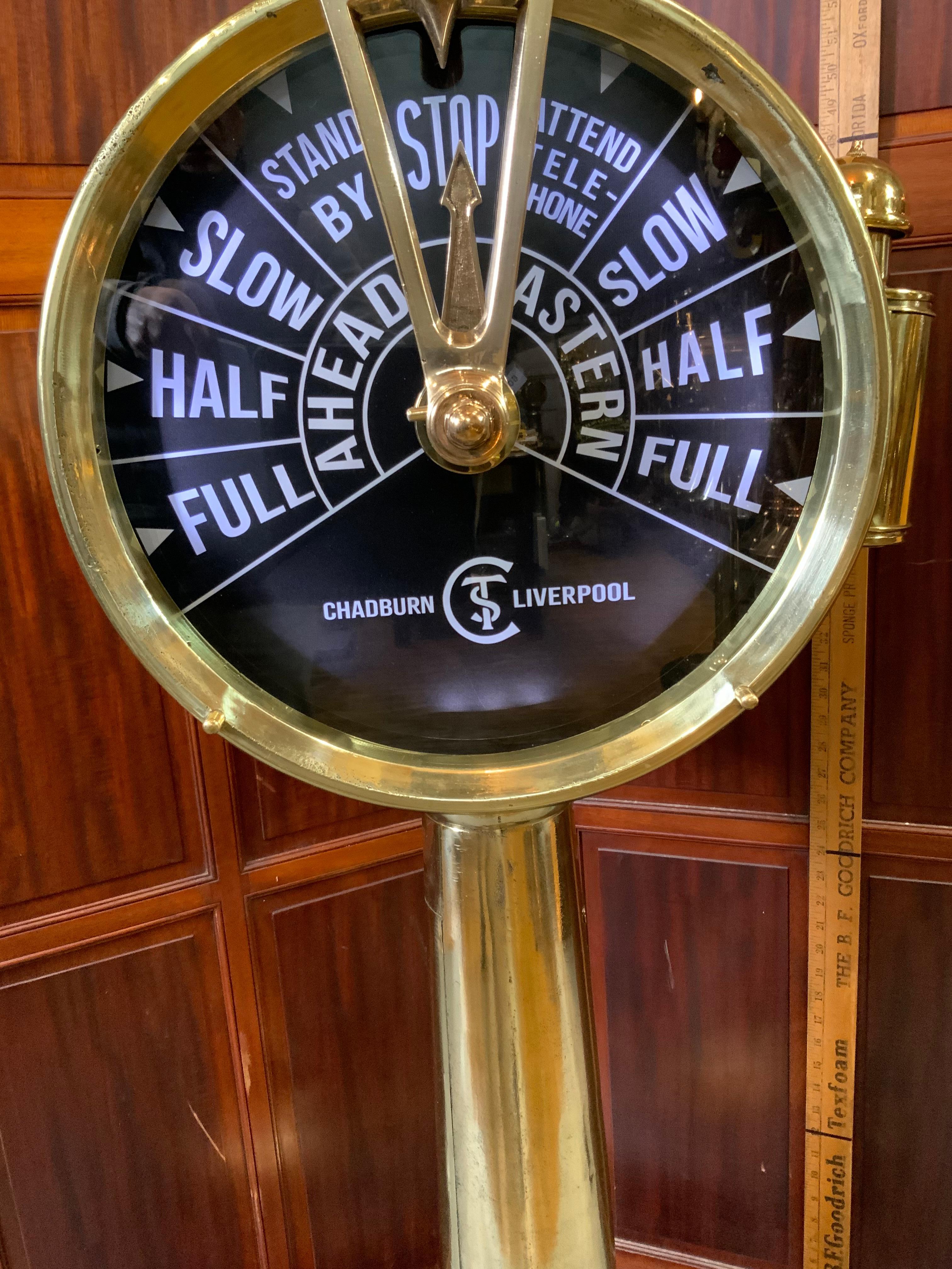 Massive Ships Engine Order Telegraph by Chadburns at 1stDibs | ships ...