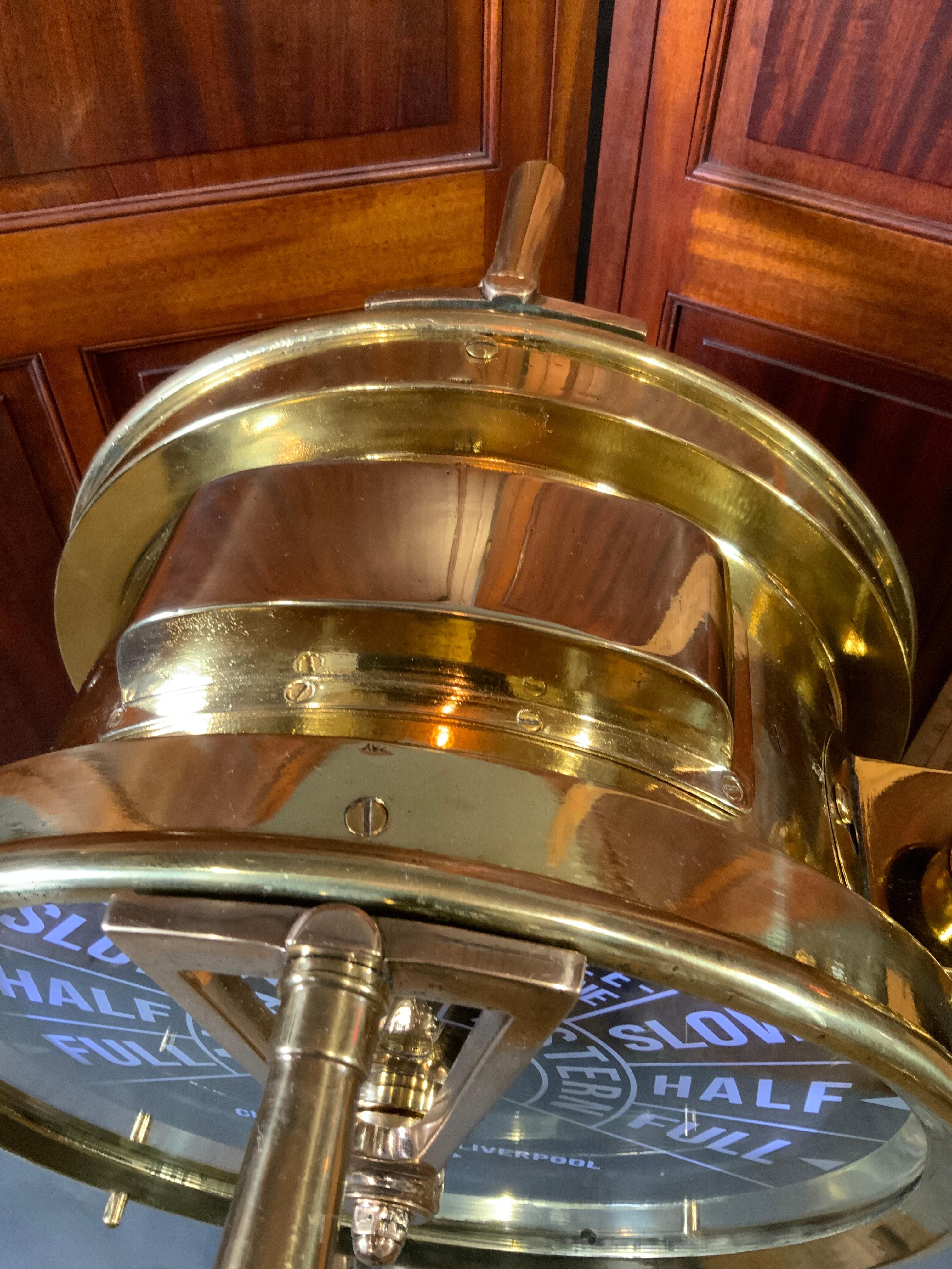Massive Ships Engine Order Telegraph by Chadburns at 1stDibs | ships ...