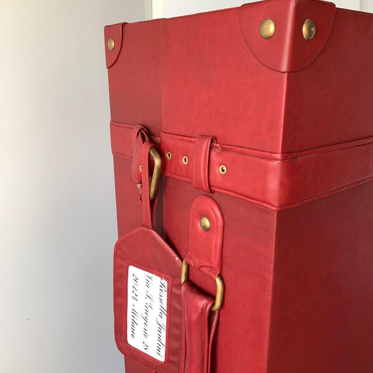 Massive Suitcase Wardrobe Display-Case from Milan, Italy Flagship Store ...