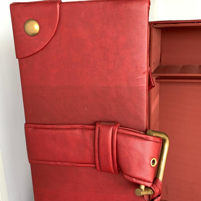 Massive Suitcase Wardrobe Display-Case from Milan, Italy Flagship Store ...