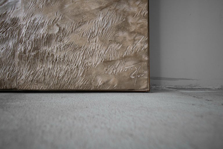 Massive Vintage Italian Landscape Relief Art Tile Wall Hanging For Sale ...