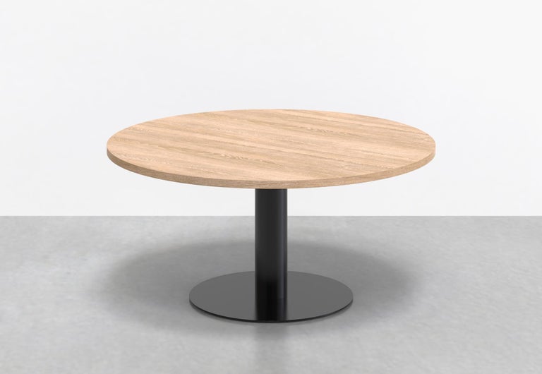 Mast Table, Oak/Black, in Stock For Sale at 1stDibs