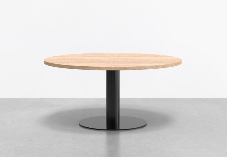 Mast Table, Oak/Black, in Stock For Sale at 1stDibs