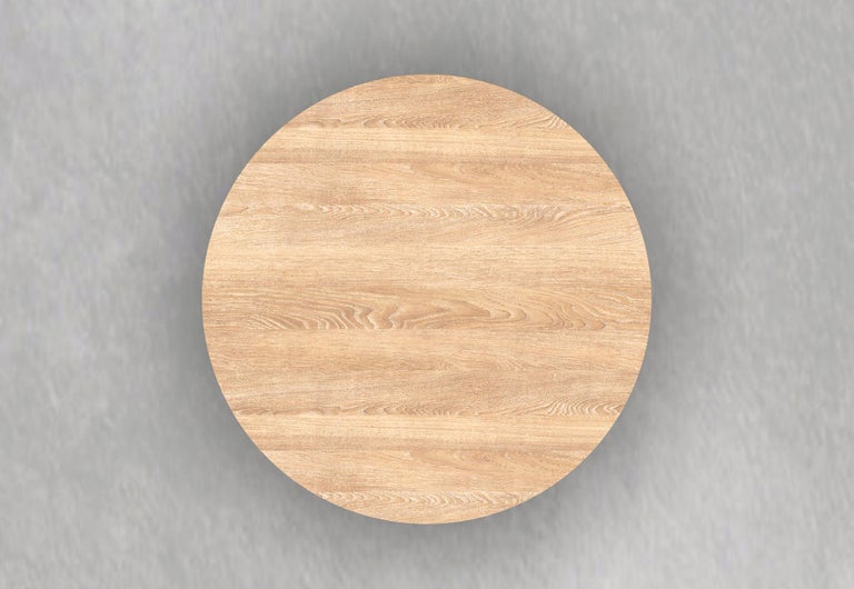 Mast Table, Oak/Black, in Stock For Sale at 1stDibs