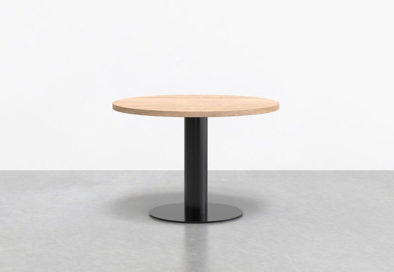 Mast Table 42", Oak/Black - IN STOCK For Sale at 1stDibs
