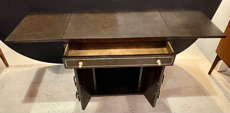 Master-craft Mid-Century Modern Bar Cart or Serving Cart For Sale at ...