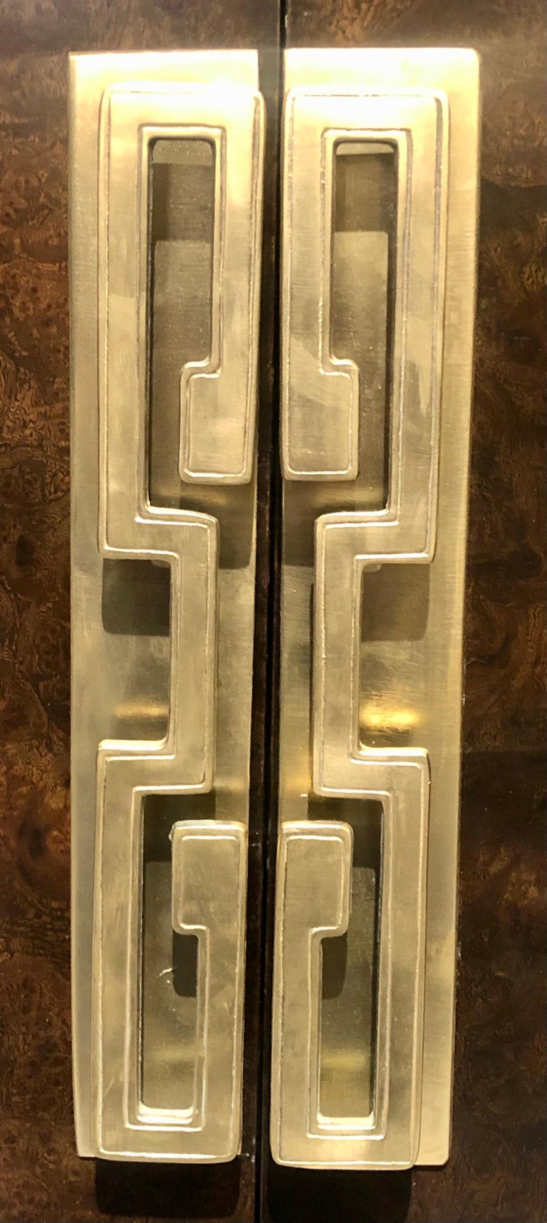 Master-craft Mid-Century Modern Bar Cart or Serving Cart For Sale at ...