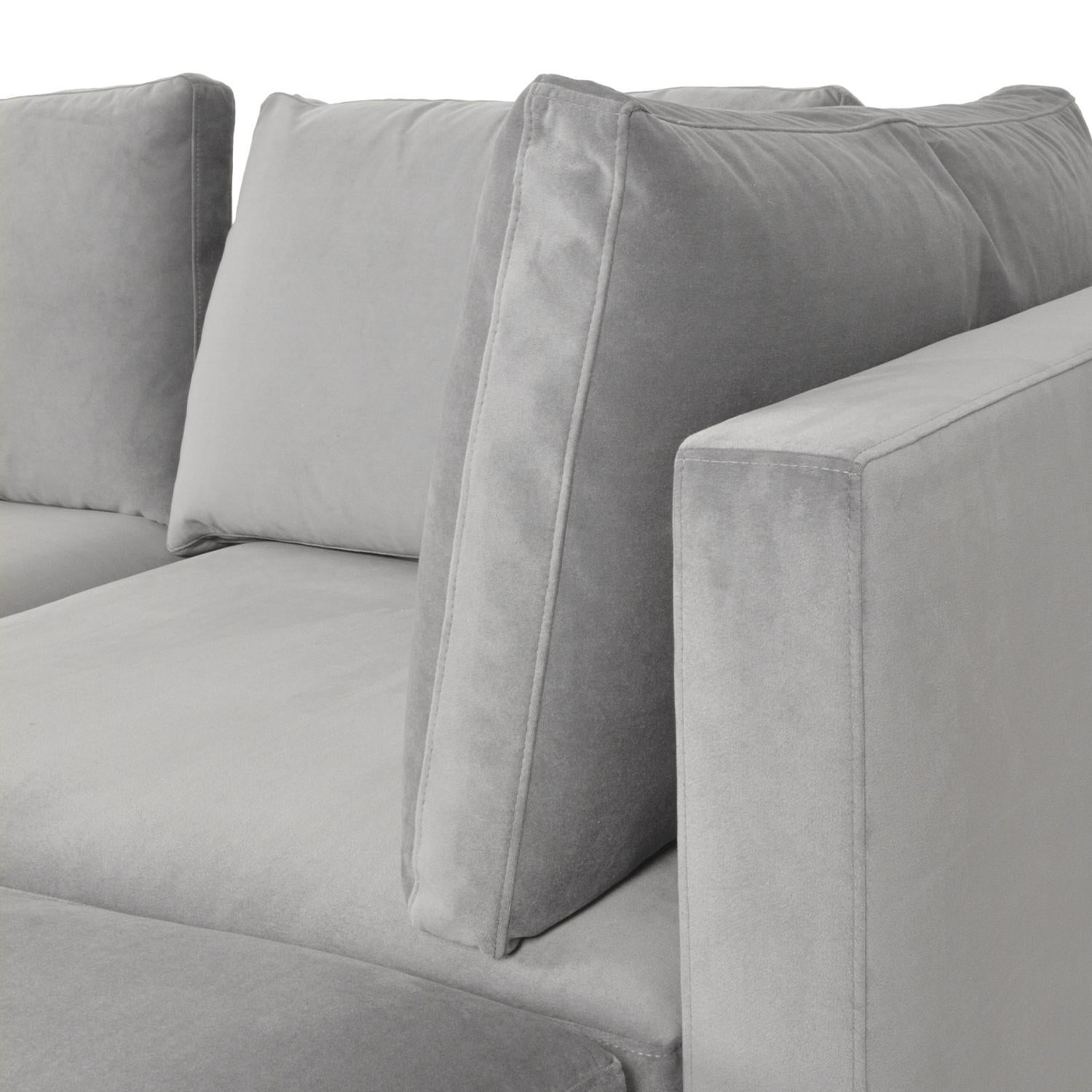 Master Modular Sofa, Ash/Beech Plinth with Lacquered Finish For Sale at ...