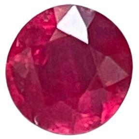 Gubelin Certified 1.13 Carat Burma No Heat Natural Vivid Red Ruby For ...