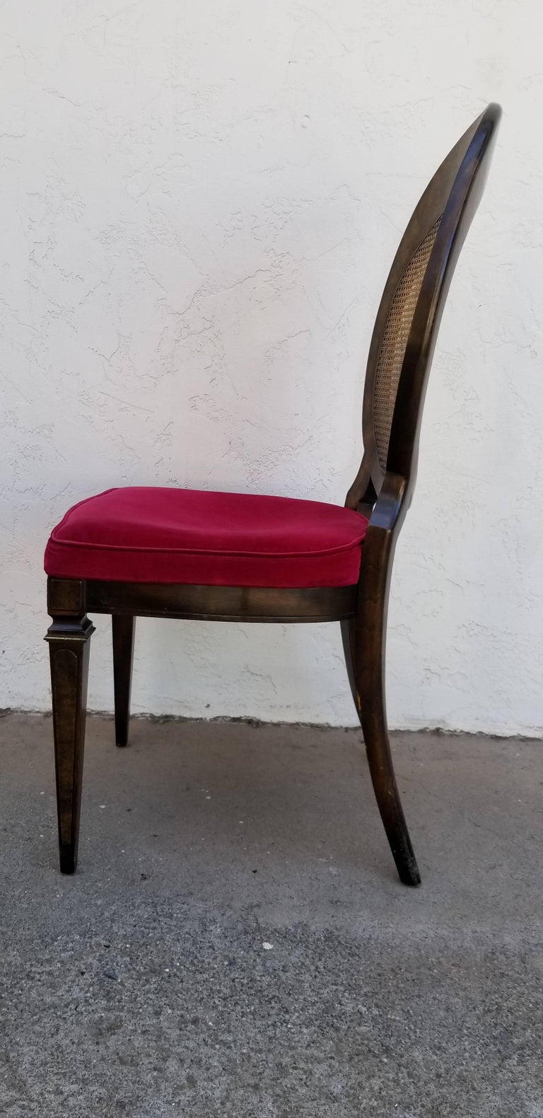 Mastercraft Burl Wood, Leather and Brass Desk and Chair For Sale at 1stDibs