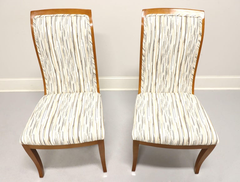 MASTERCRAFT by Baker Contemporary Dining Side Chairs - Pair For Sale at ...