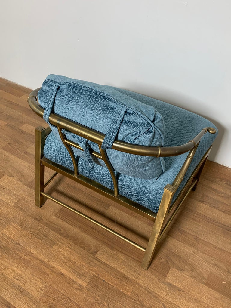 Mastercraft Hollywood Regency Empress Lounge Chair by Pengelly, circa ...
