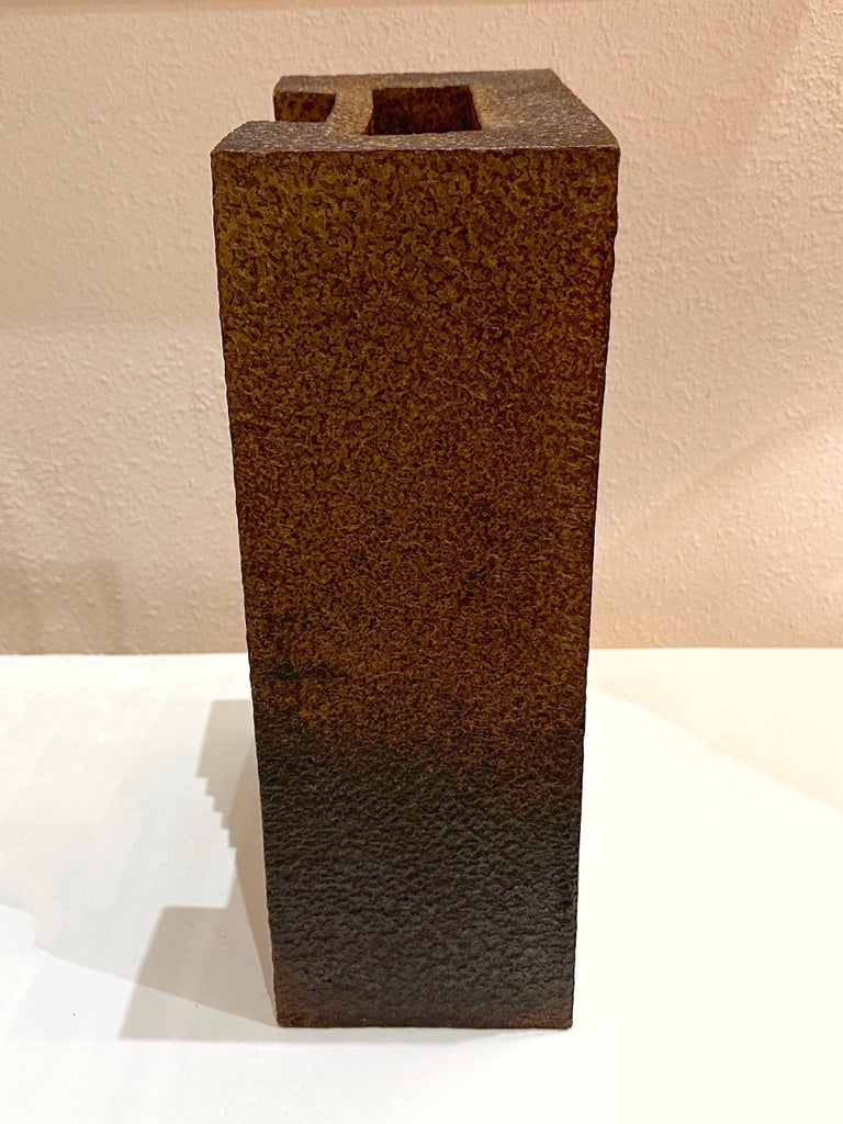 Masuo Ojima Large Scale Sculptural Post-Modern Ceramic Vase, circa ...