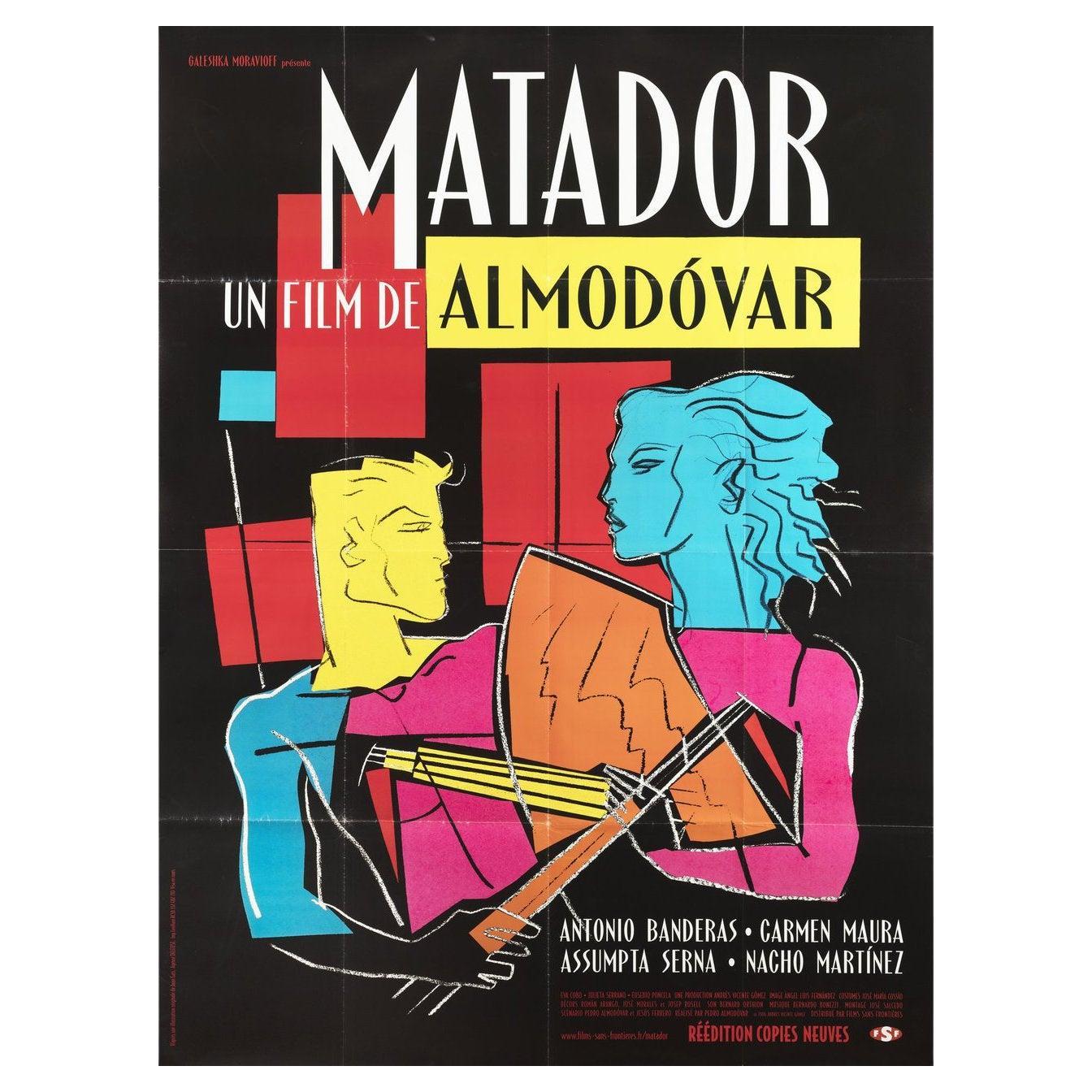 Matador R1990s French Grande Film Poster For Sale at 1stDibs