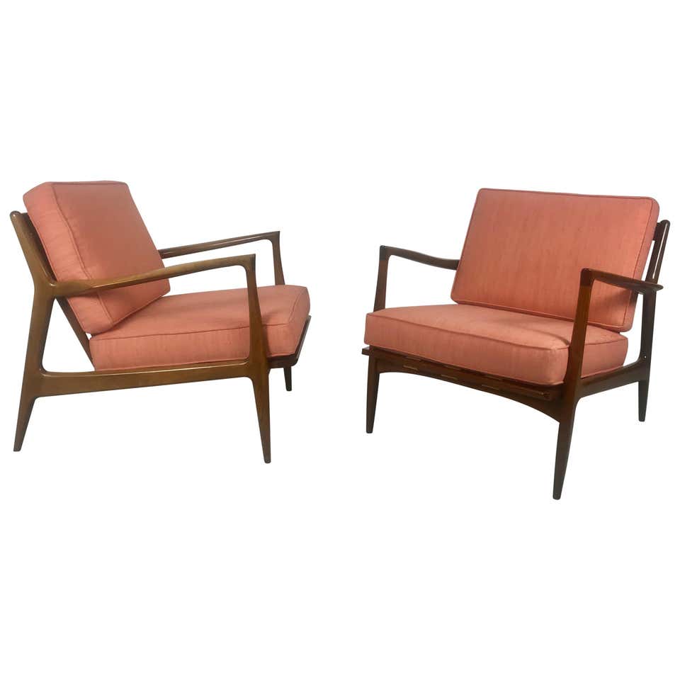 Matched Pair Of Classic Ib Kofod Larsen Danish Lounge Chairs At 1stDibs matched-pair-of-classic-ib-kofod-larsen-danish-lounge-chairs-at-1stdibs