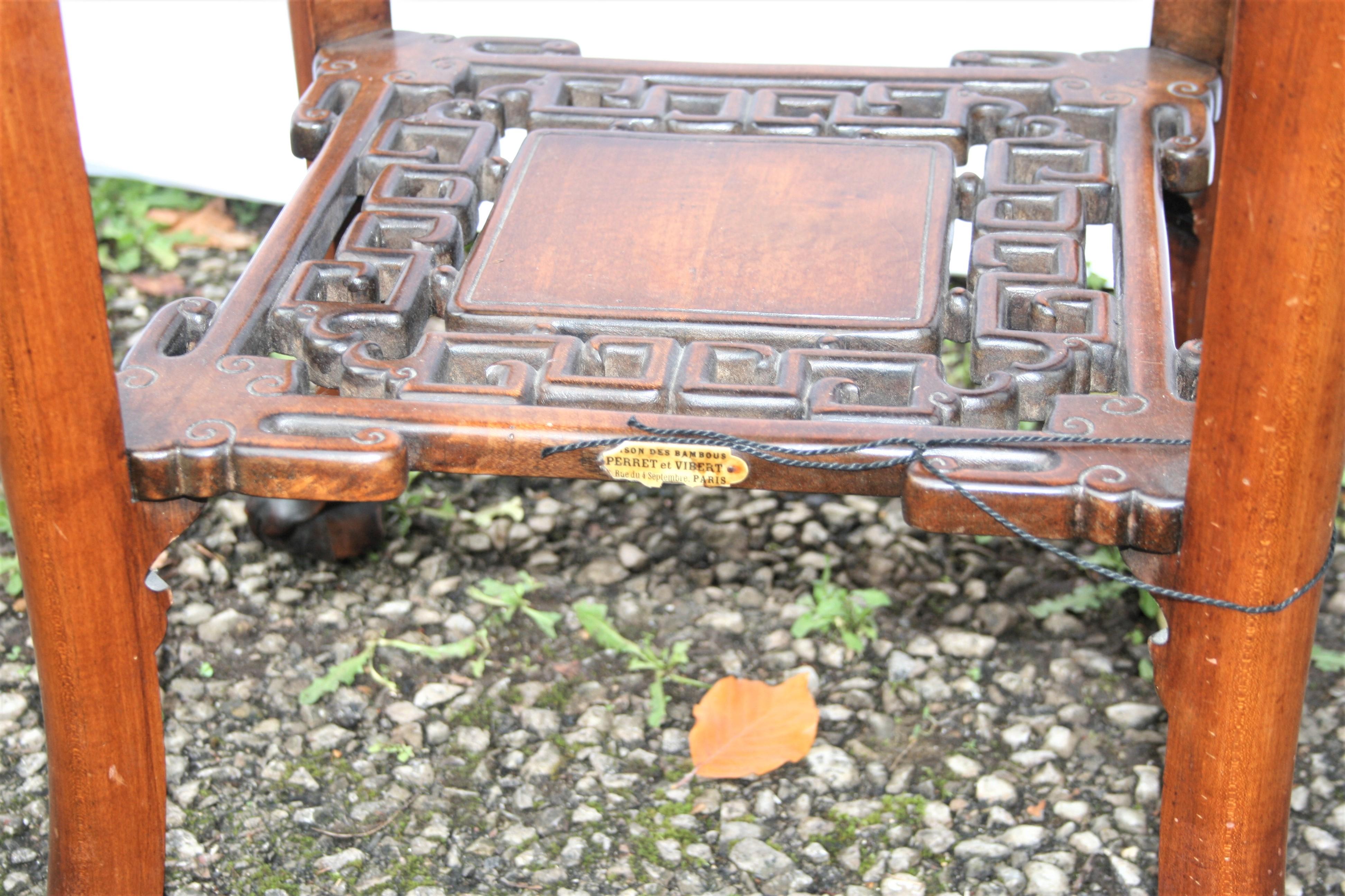 Matched Pair of French Japanese Style Table For Sale at 1stDibs