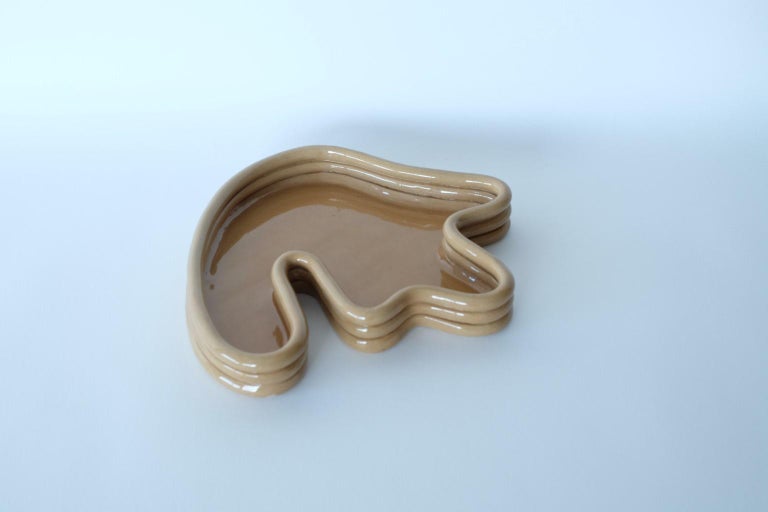 Mate Cracked Sage Lali Small Vide Poche by Sophie Parachey For Sale at ...