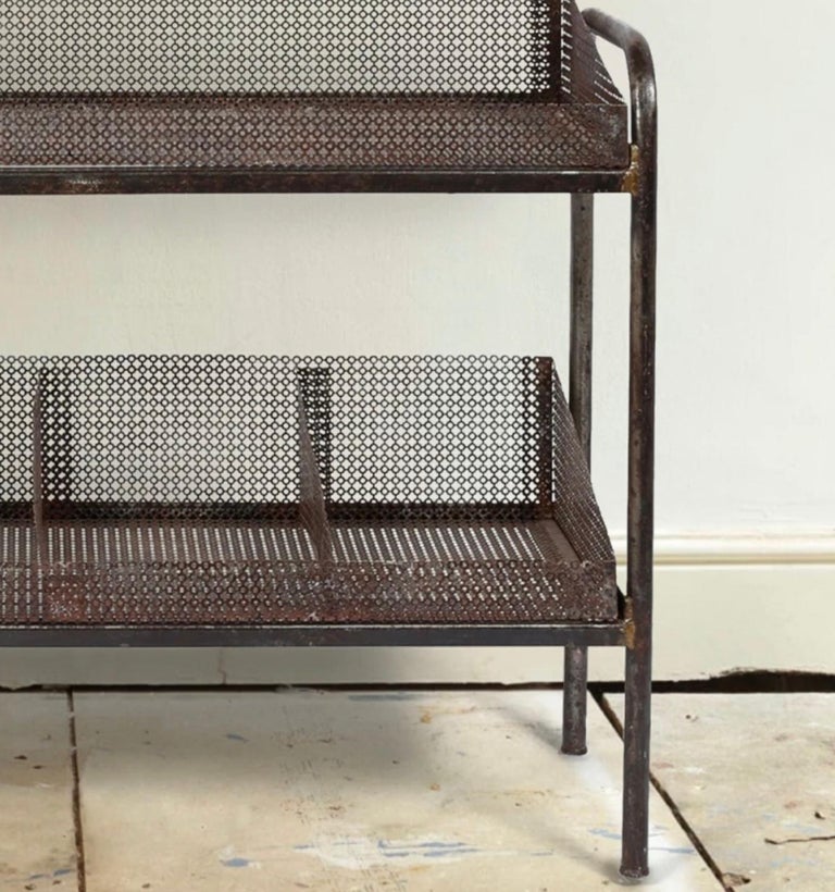 Matégot Two Tier Storage Unit For Sale at 1stDibs