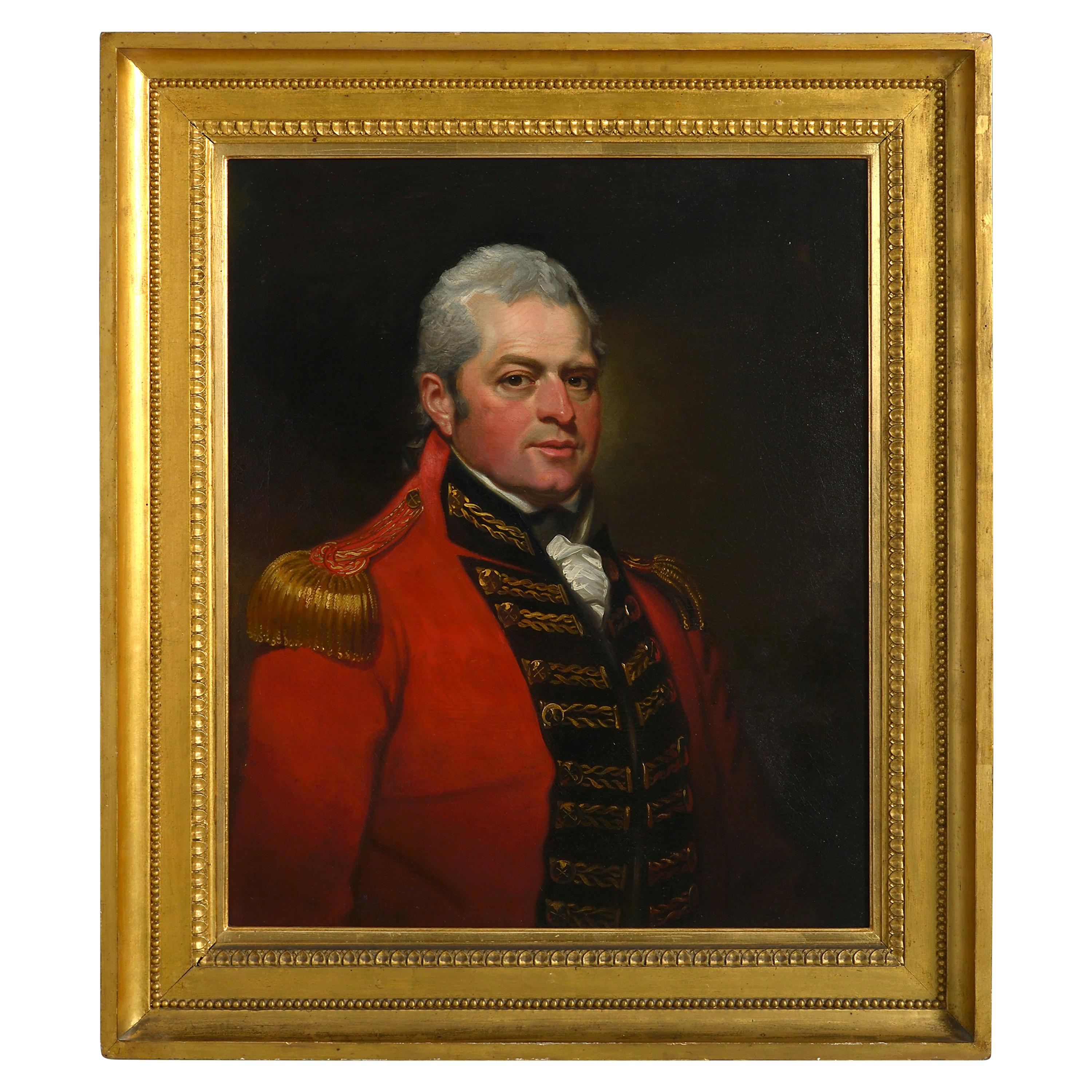 Mather Brown Portrait of Major-General John Robinson at 1stDibs ...