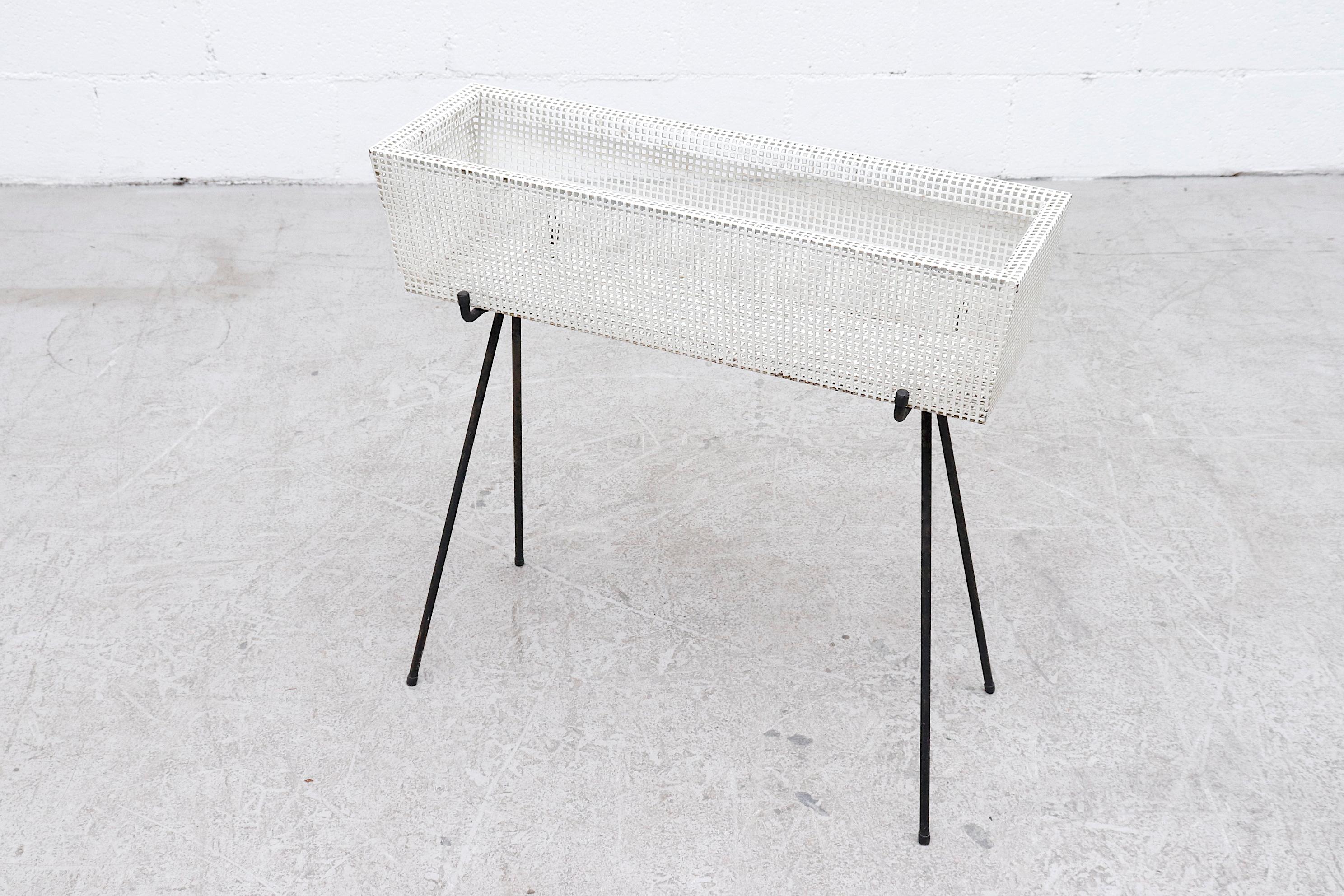 Mathieu Matégot 'Attributed' Perforated Metal Flower Box at 1stDibs ...