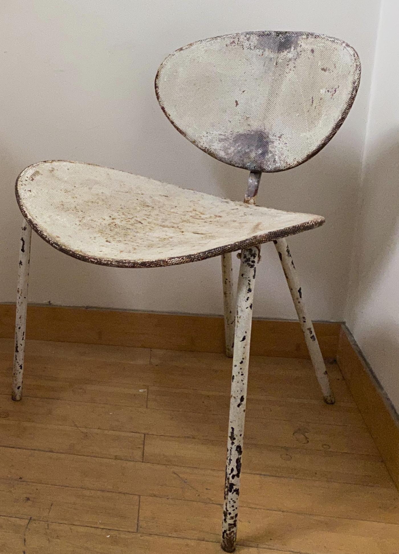 Mathieu Mategot Early Pair of "Nagasaki" Chair in Vintage Condition For ...