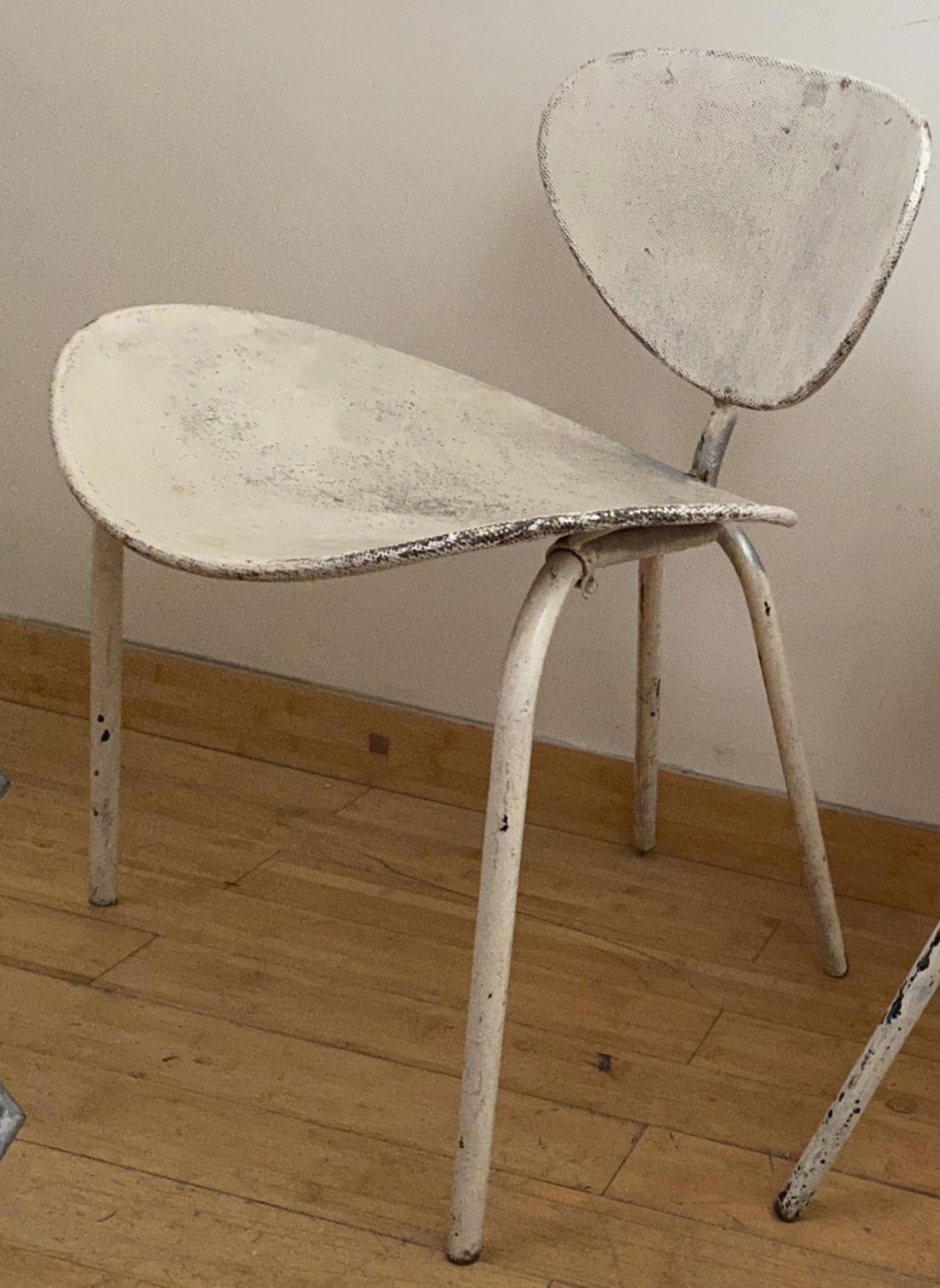 Mathieu Mategot Early Pair of "Nagasaki" Chair in Vintage Condition For ...