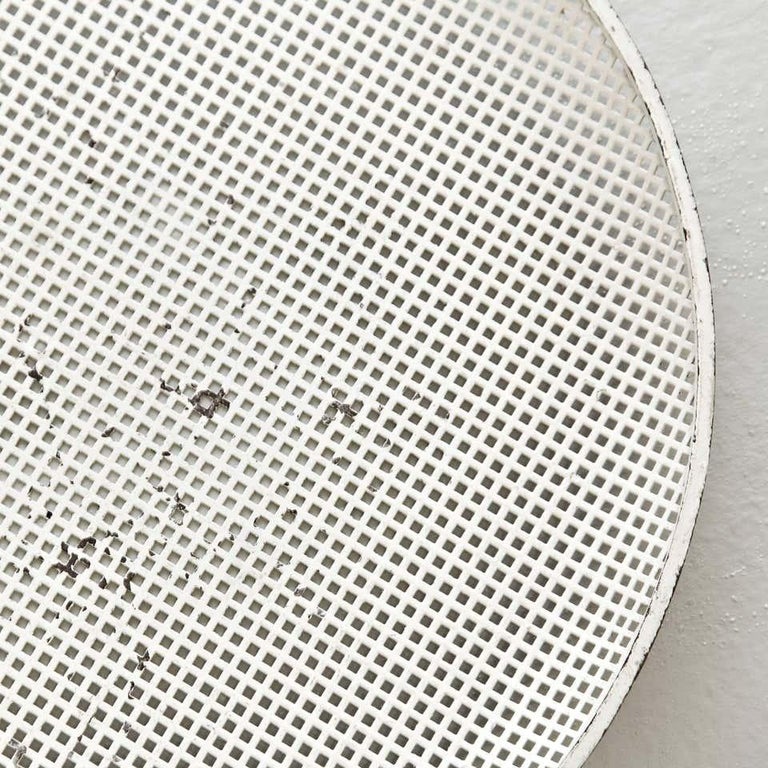 Mathieu Matégot Enameled Metal Plate, circa 1950 For Sale at 1stDibs
