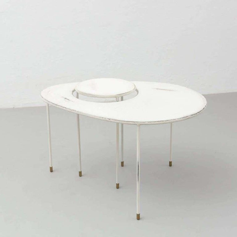 Mathieu Matégot Kangourou Side Tables For Sale at 1stDibs