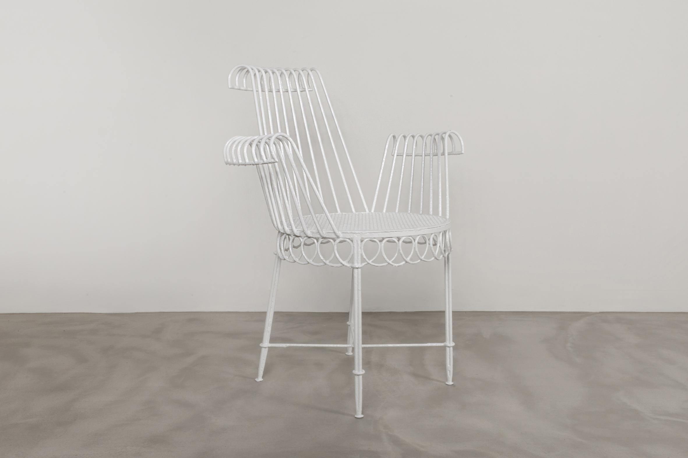 Mathieu Mategot, Outdoor Dining Set, 1950s at 1stDibs