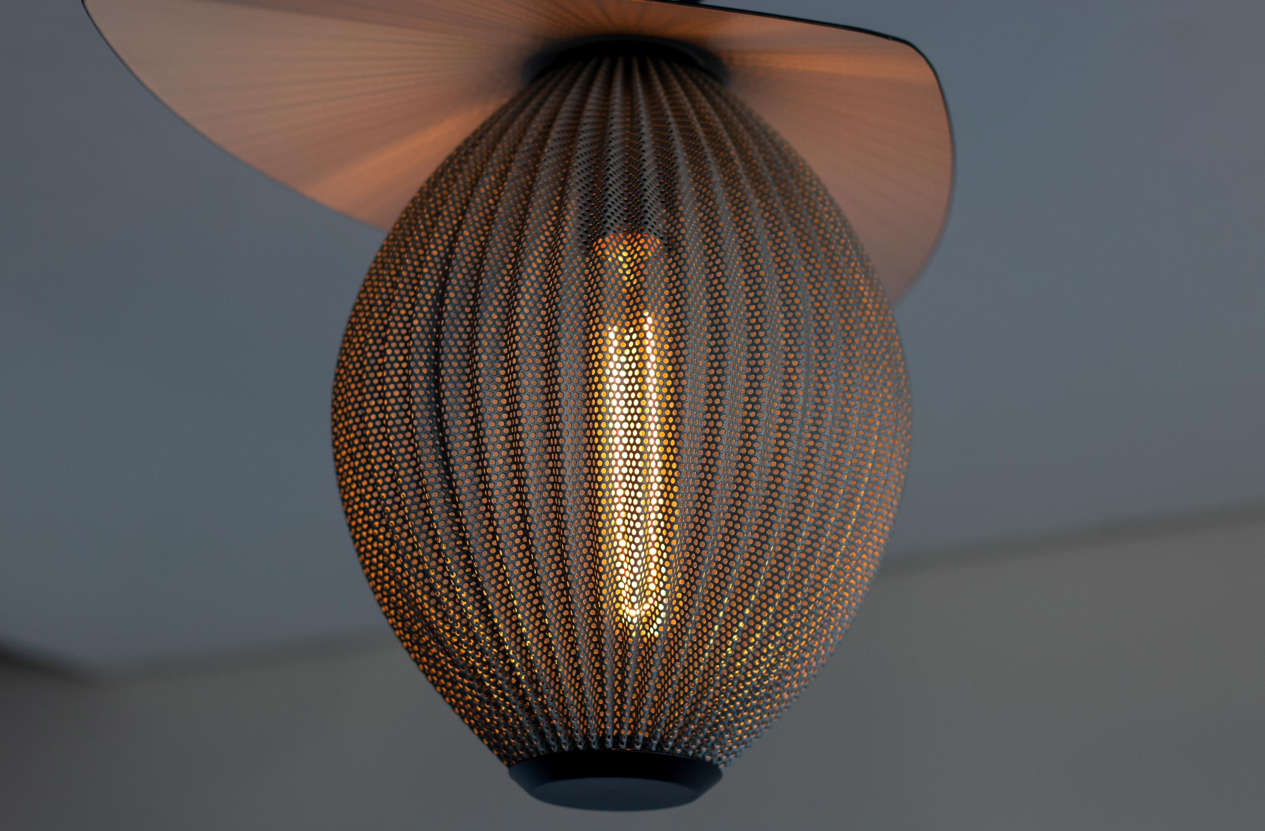 Mathieu Matégot Satellite Outdoor Pendant For Sale at 1stDibs