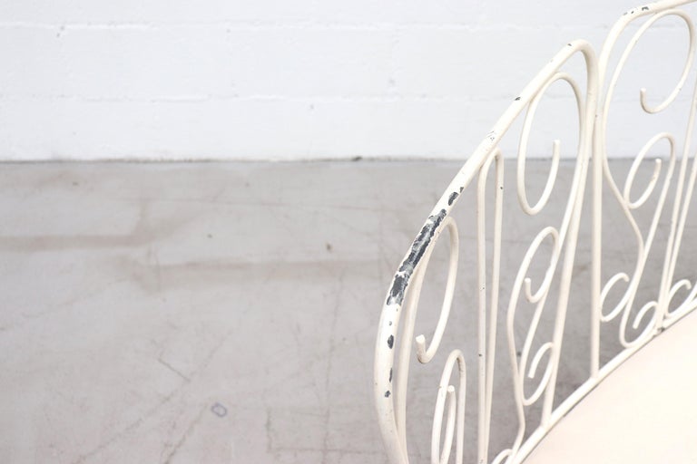 Mathieu Mategot Style Wire Frame Patio Set at 1stDibs